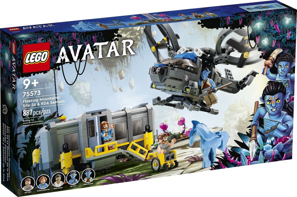 LEGO Avatar Floating Mountains: Site 26 & RDA Samson 75573 | Shop LEGO ...